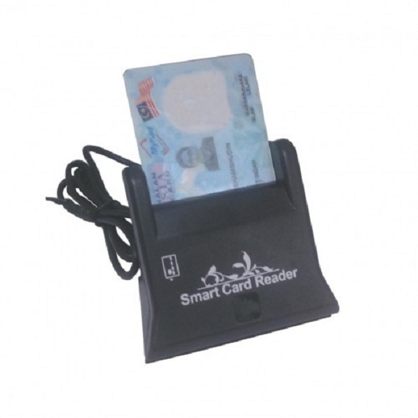 Mykad Reader / Smart Card Reader USB+MyKad Reader Software | Shopee ...