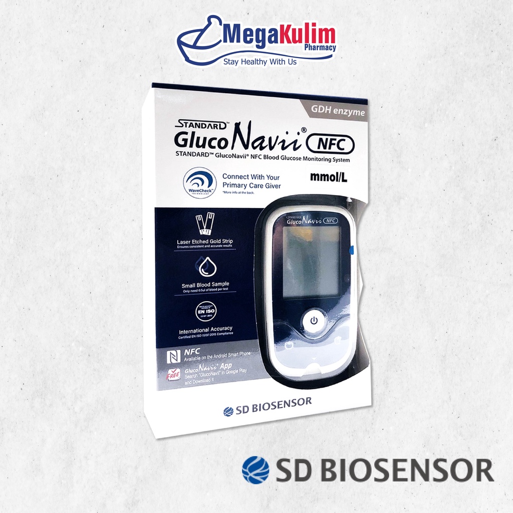 Gluco Navii Glucometer (Blood Glucose Monitor) Starter Kit 1 Set ...