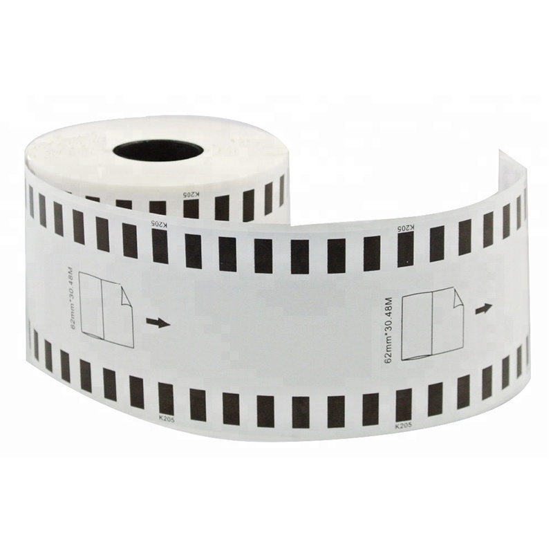 BYZ TAPE DK22205 Thermal Paper Roll Shipping Label 62mm*30.48m ...