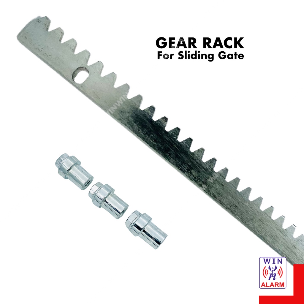 1 PC 1METER 8MM 10MM GEAR RACK FOR SLIDING GATE AUTOGATE (GALVANIZED ...