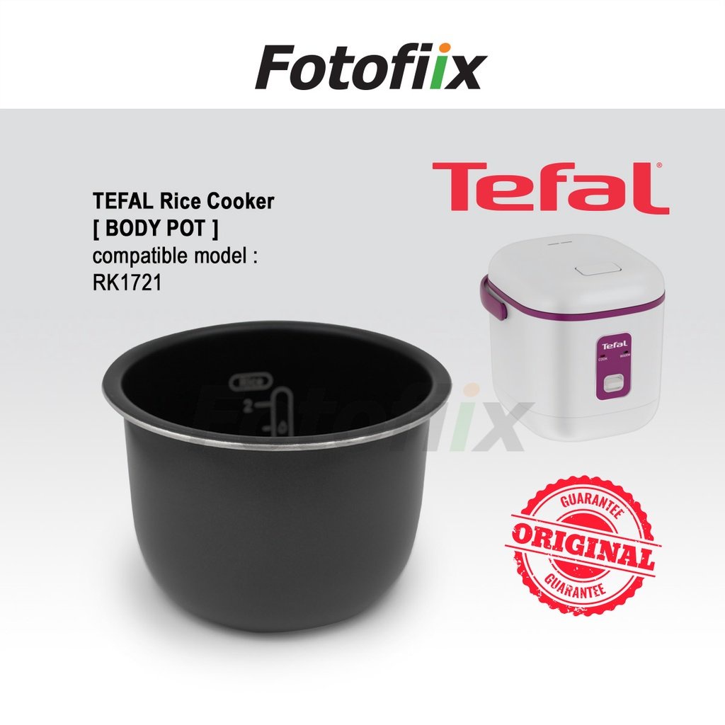 TEFAL [ BODY POT ONLY ] for Rice Cooker model RK1721 **machine not ...