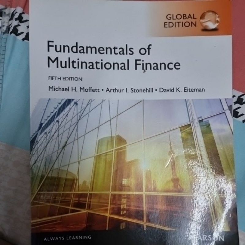 Textbook Fundamental of Multinational Finance Global Edition 5th ...