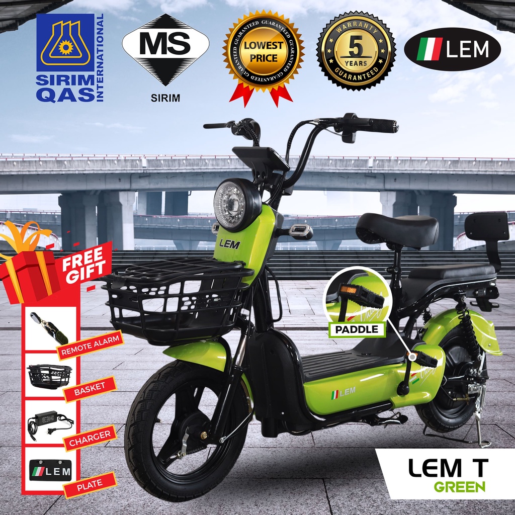 ★LEM★electric bike/electric bicycle model lem v1 | Shopee Malaysia