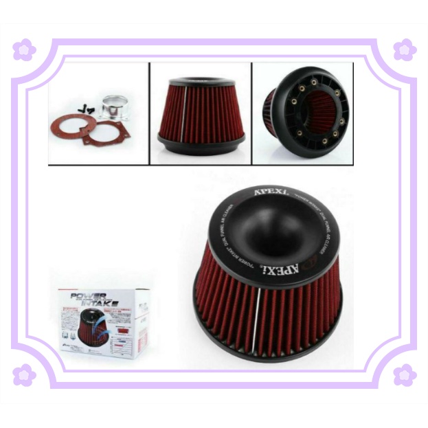 Apexi Filter 76mm Open Pod Universal Vehicle Intake Flow Reloaded Air ...