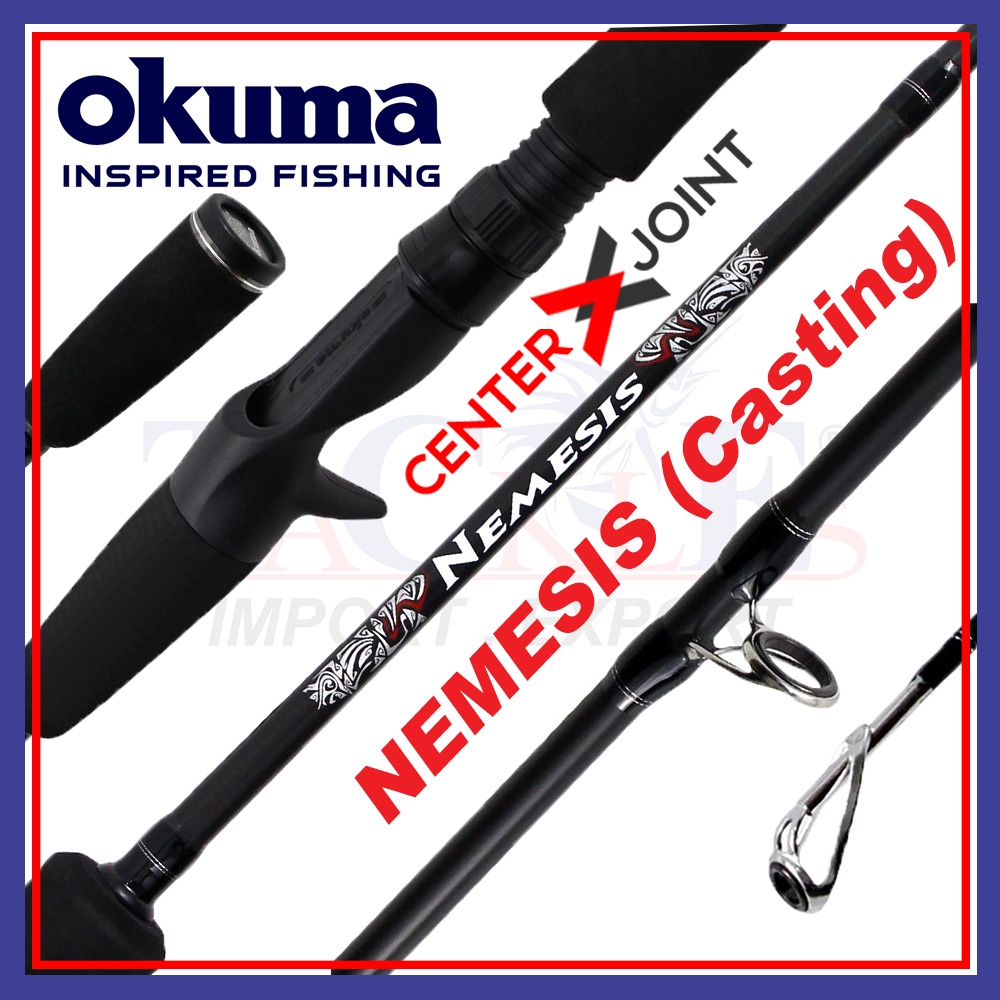 Okuma Nemesis Joran Pancing Casting 5'6-7'0kaki | Air Tawar | TCE ...