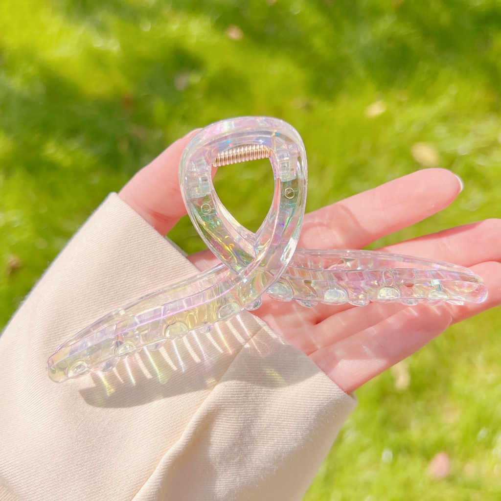 KAWAII SUMIKKO Klip Rambut Dewasa Perempuan Transparent Mermaid Big ...