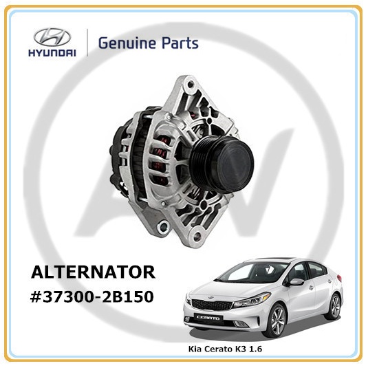 Original Hyundai Kia Cerato K3 1.6 2013-2018 Alternator (37300-2B150 ...