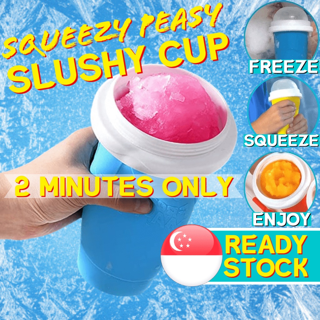 HOT WEATHER 2 minute INSTANT Slushie Slushy Cup Slush Maker Smoothies ...