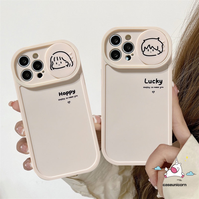 Cartoon Couple Phone Case Compatible for IPhone 11 12 15 13 Pro Max 7 8 ...
