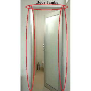 Partition Frame Pintu/Door Jamb Aluminium/ Partition Besi | Shopee Malaysia