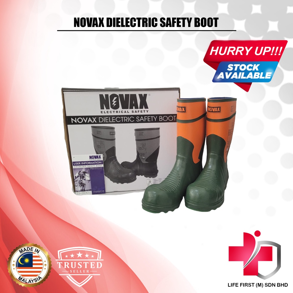 NOVAX DIELECTRIC SAFETY BOOTS (20KV) | Shopee Malaysia