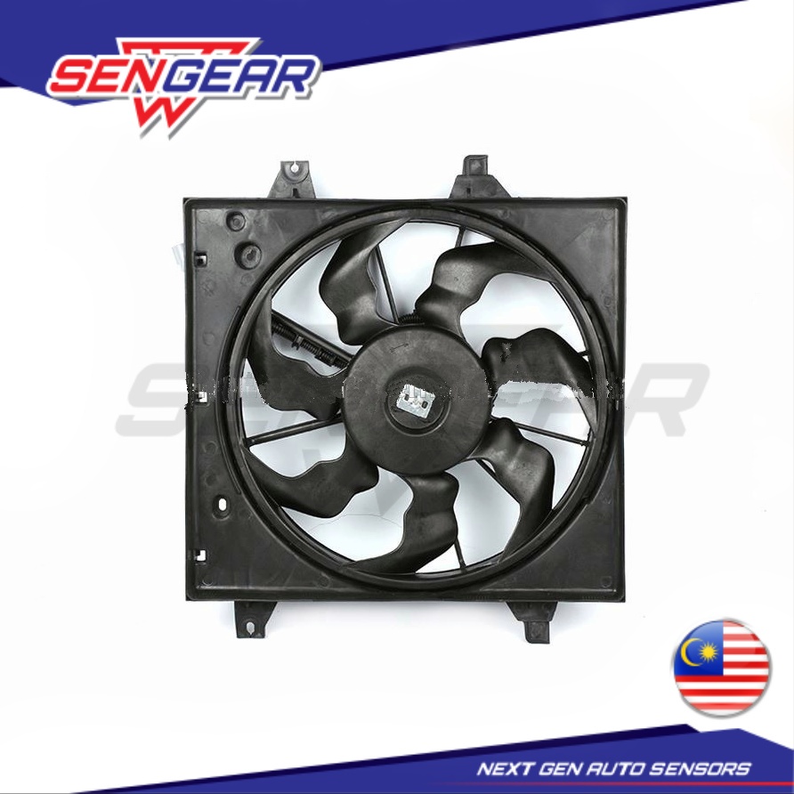 KIA PICANTO JA RADIATOR COOLING FAN MOTOR FAN BLADE & FAN GUARD 25380 ...