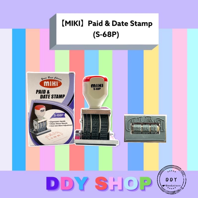 Paid & Date Stamp / Cop Tarikh (S-68P) | Shopee Malaysia