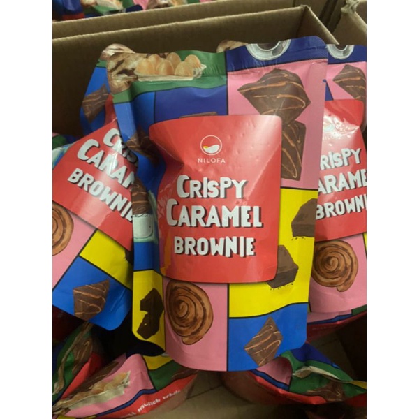 NILOFA BROWNIES CARAMEL | DRINTOX PINEAPPLE BY NEELOFA |Crispy Choco ...