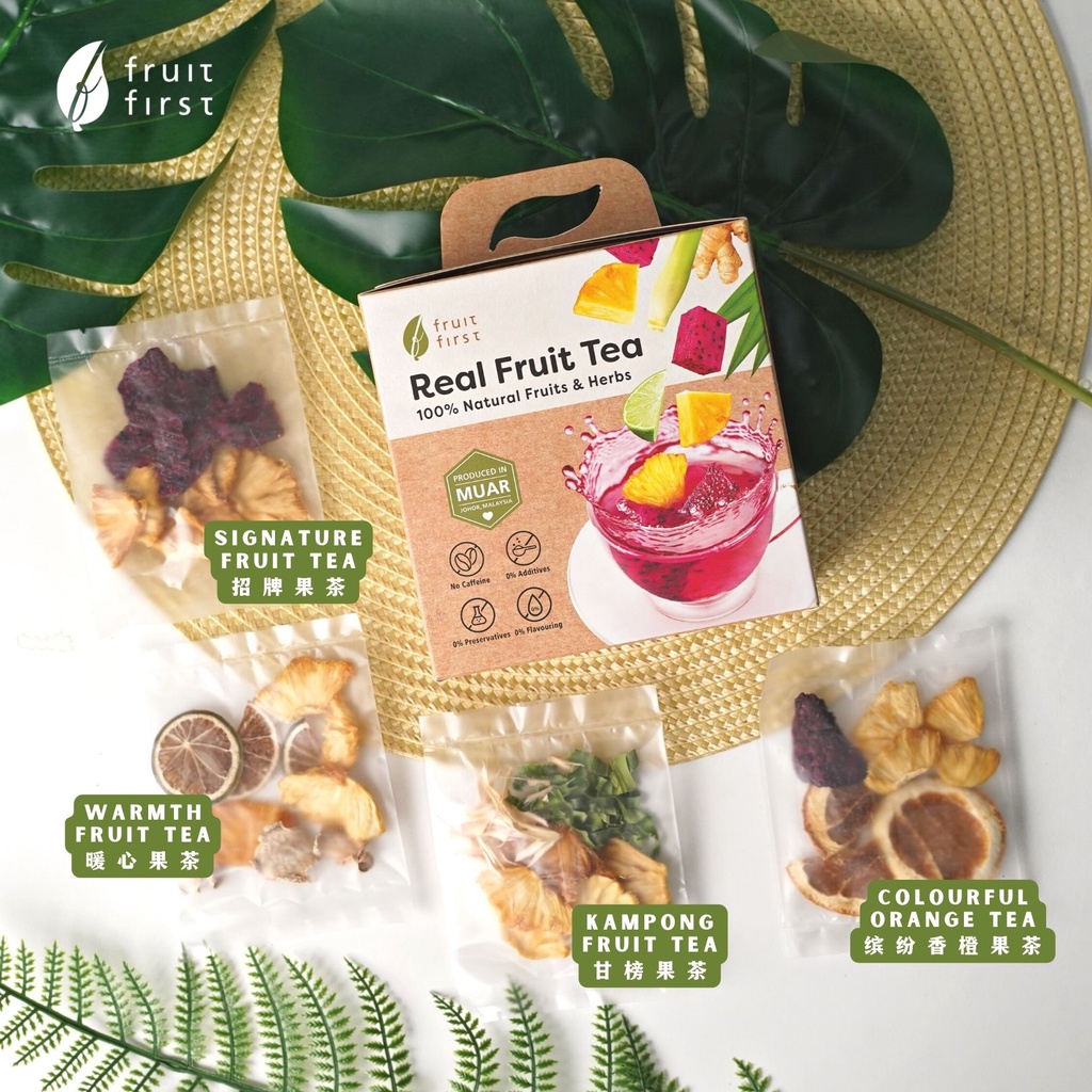100% Real Fruit First Tea No Caffeine Spice Flower Herb 水果茶 花茶 香料茶 ...