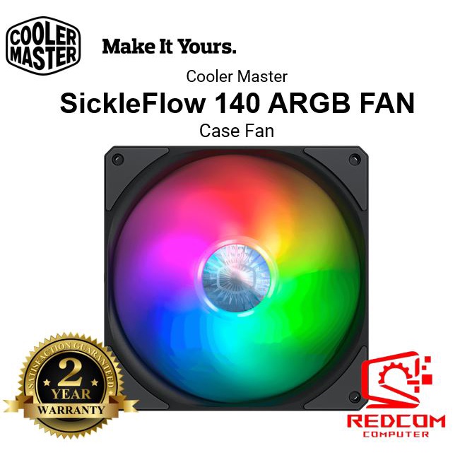 Cooler Master SickleFlow 140 ARGB Case Fan | Shopee Malaysia