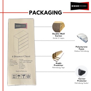 [175CM Tinggi] EsseHome 12 Box Book Shelf Book Rack Rak Buku Divider ...