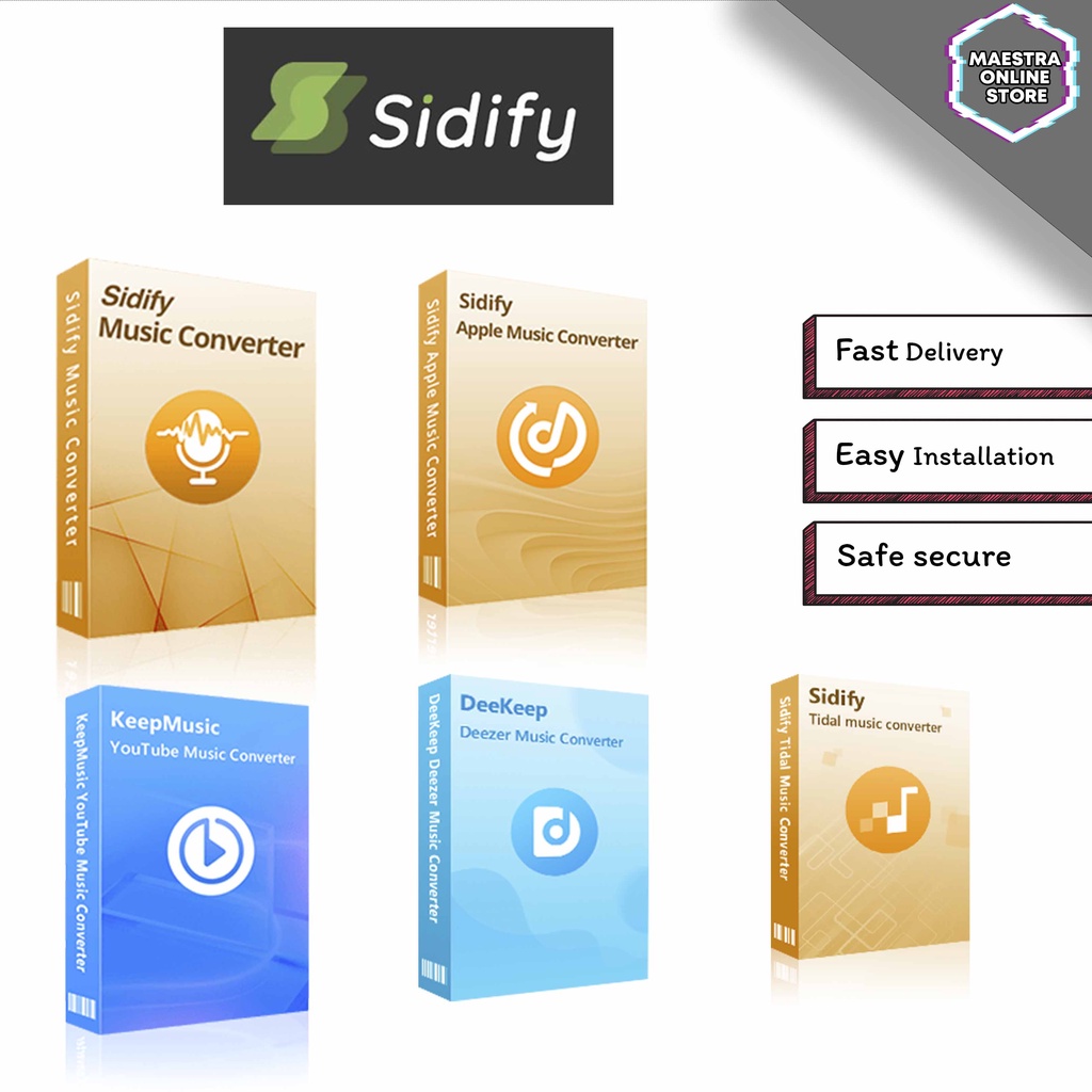 Sidify Music Converter For Spotify l Latest 2023 l Windows | Shopee ...