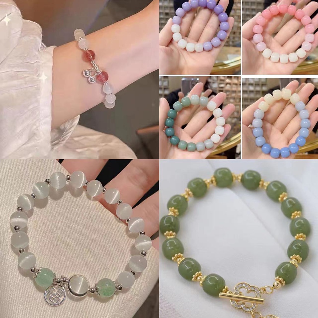 Cat's Eye Bell Bracelet Girls Autumn and Winter INS Niche Design ...