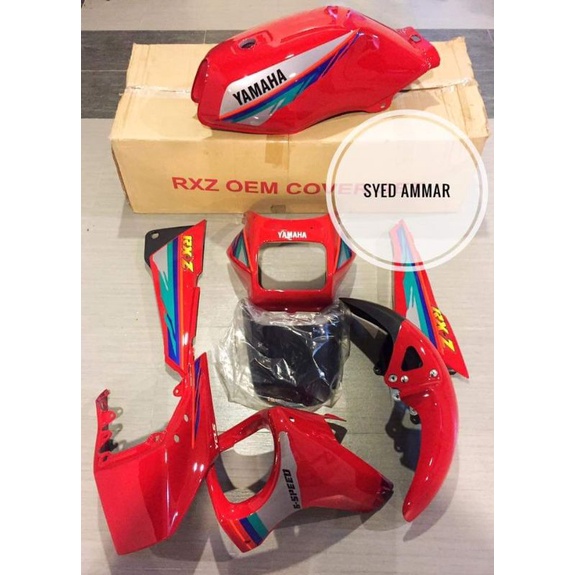 OEM BODY COVER SET RXZ 135 BOSCH MILI MODEL 7 DVC PURPLE / DBC BLUE ...