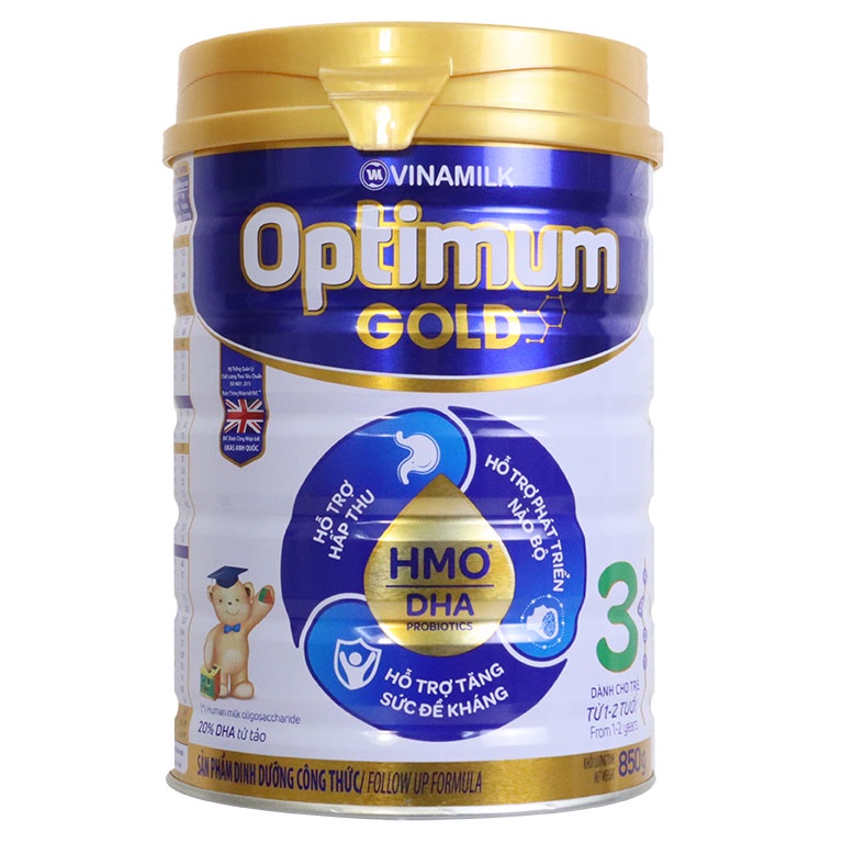 Vinamilk OPTIMUM GOLD 3 POWDER MILK 850G | Shopee Malaysia