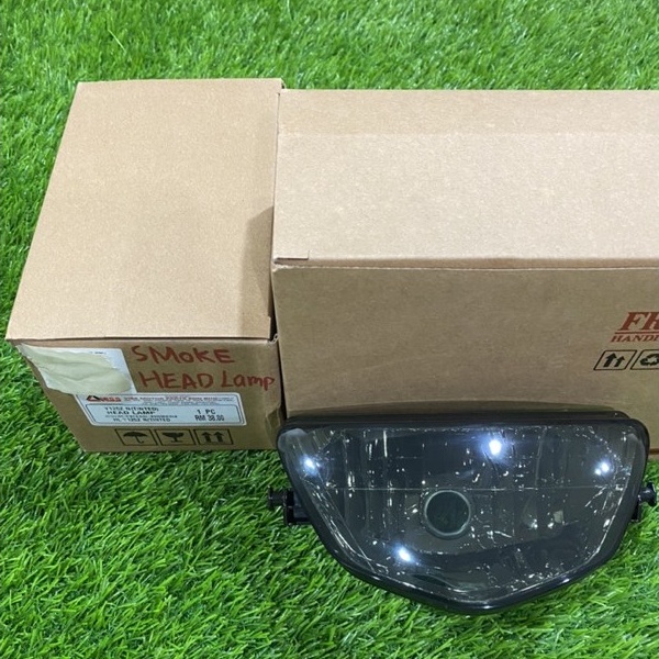 VISS HEAD & TAIL LAMP ASSY LAMPU DEPAN BELAKANG YAMAHA Y125 Y125Z Y125ZR >> TINTED SMOKE / CLEAR ...
