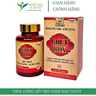 Gout ROX pills (Box of 50 pills) Supports reducing Uric Acid levels ...