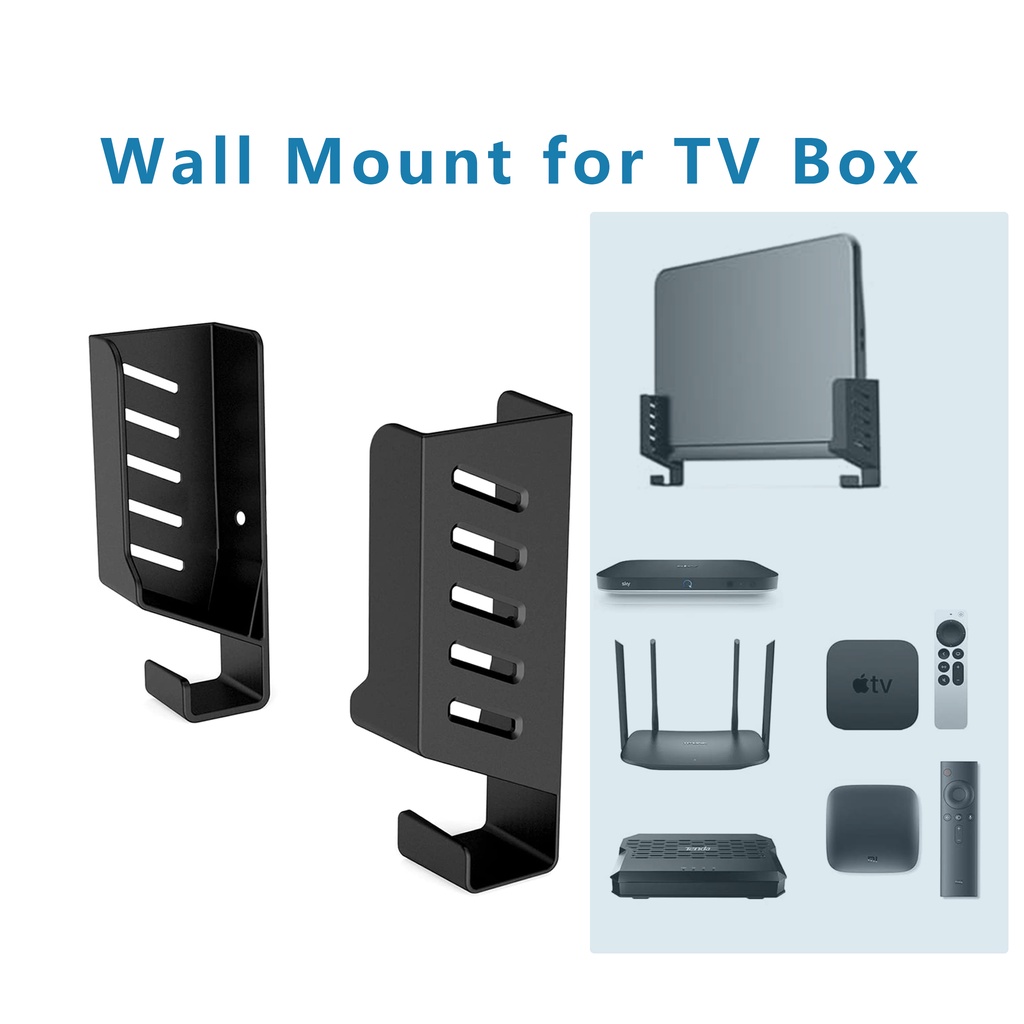 sciuU Universal Wall Mount for Routers/TV XIAOMI Box/Laptop/Network ...