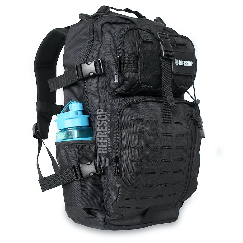 HITAM Refresop Original PX272 Army Tactical Backpack - Black | Shopee ...