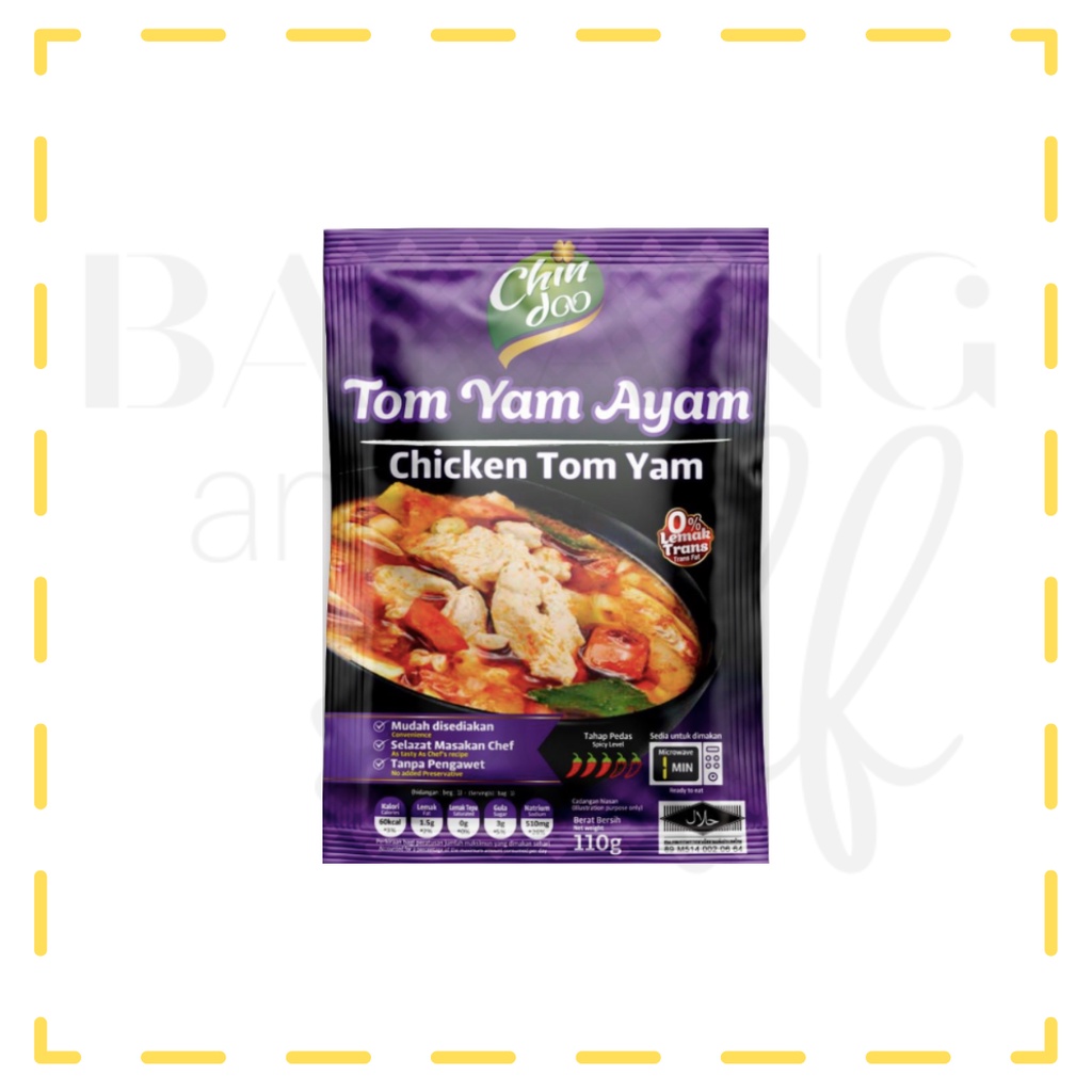 [HALAL] CHIN DOO CURRY POUCHES 110g Ready to eat, easy heat up, fast ...