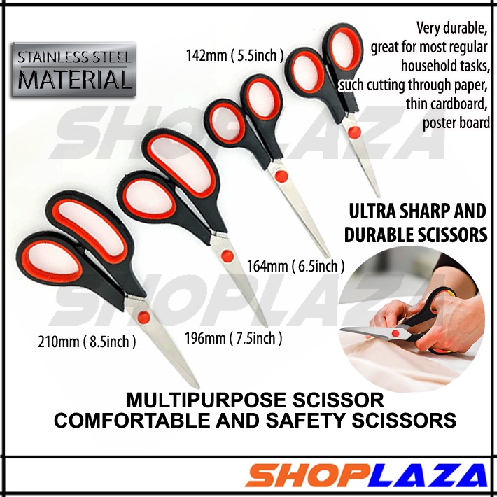 STAINLESS STEEL MULTIPURPOSE SCISSOR OFFICE SCISSOR KITCHEN SCISSOR ...