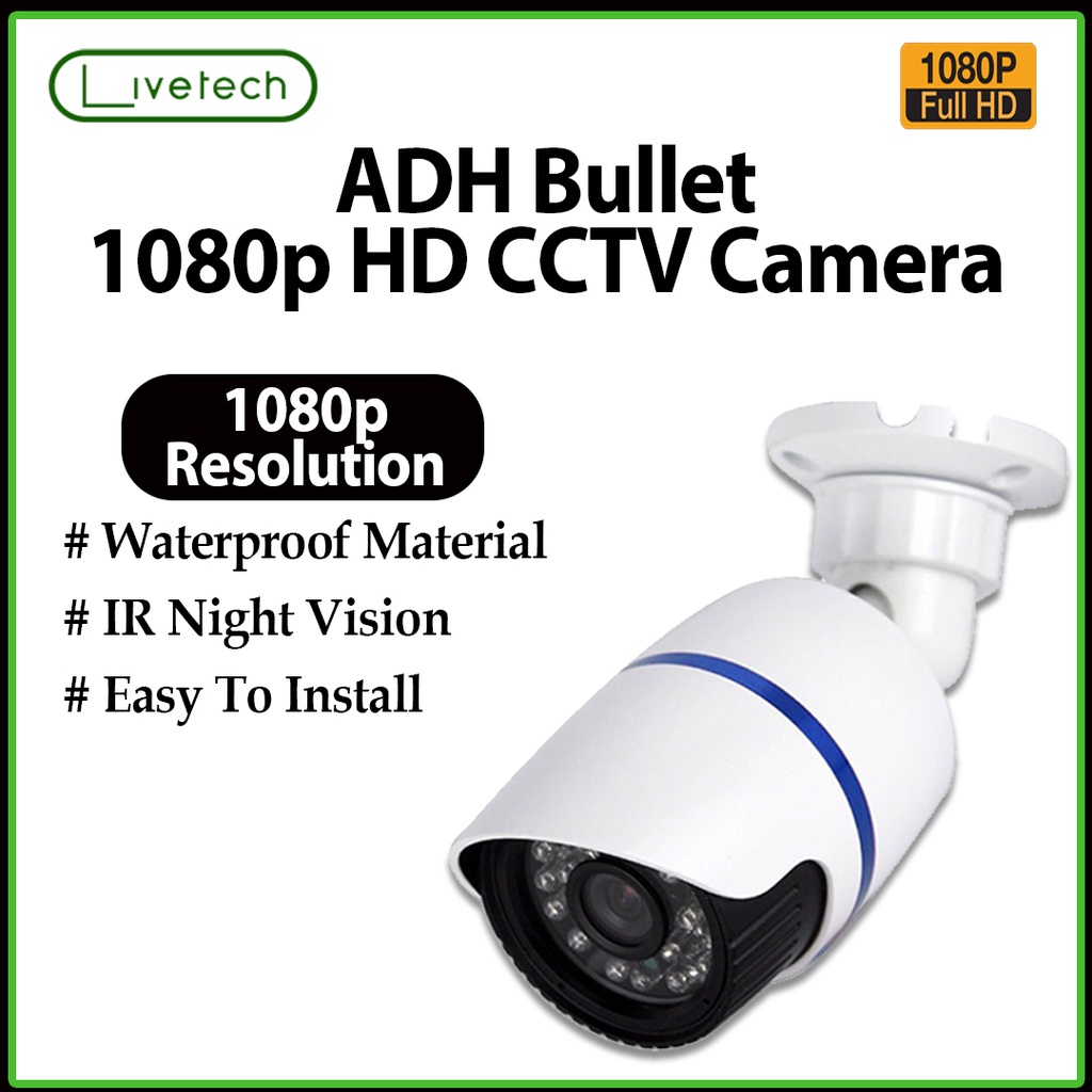 LiveTech AHD 1080P CCTV CAMERA With Metal Housing AHD-999D (BULLET ...