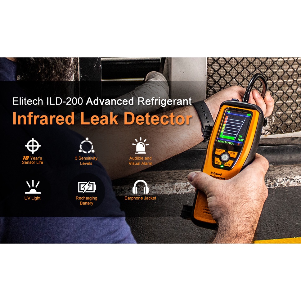 ILD-200 ELITECH INFRARED REFRIGERANT LEAK DETECTOR | Shopee Malaysia