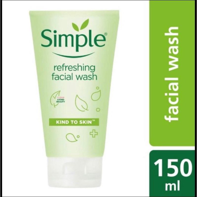 SIMPLE REFRESHING FACIAL WASH 150ML | Shopee Malaysia