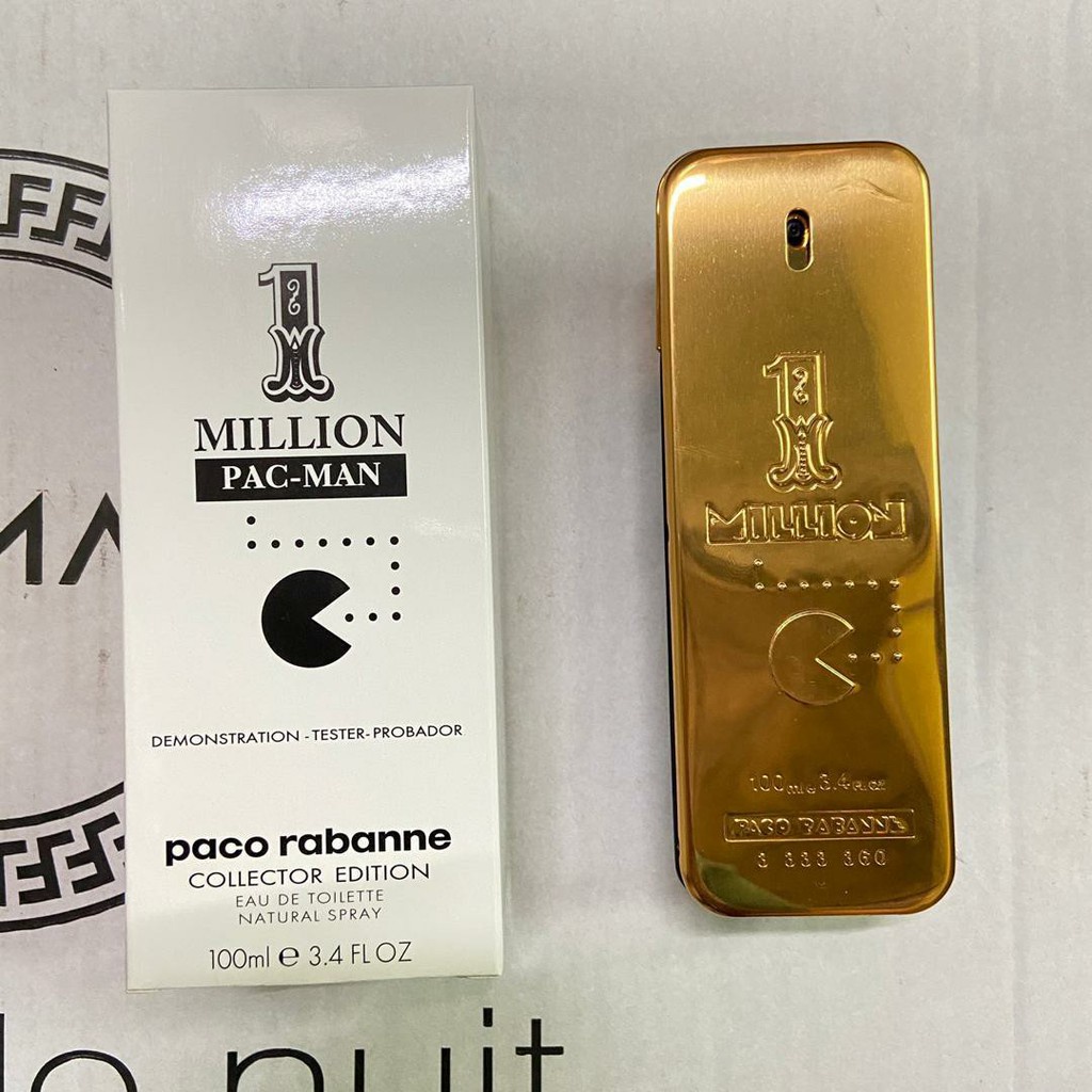 ⭐️12.12 END YEAR SALE⭐️(ORI) TESTER PR 1_MILLION PAC-MAN EDP 100ML (M ...