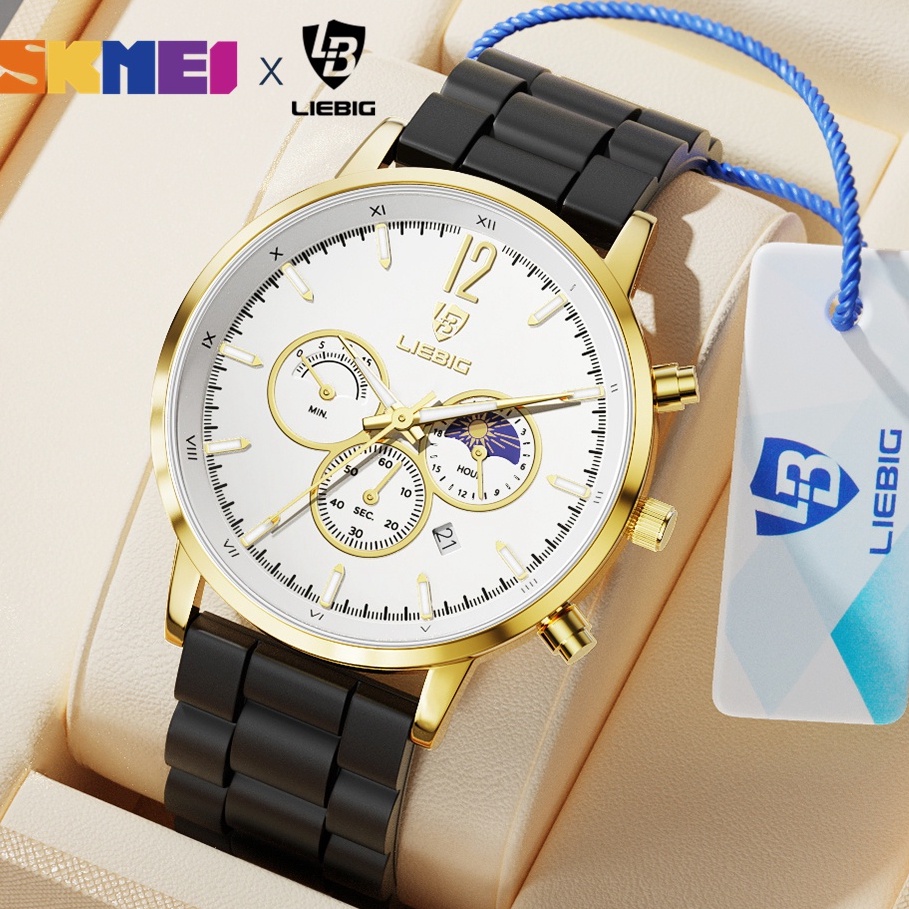 LIEBIG Sun Moon Star Series Ultra thin Watch Imported Movement Men's ...