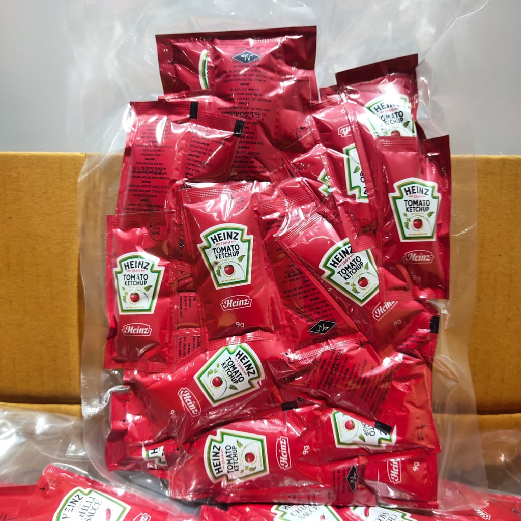 HEINZ TOMATO KETCHUP SACHETS 9G 100PCS | Shopee Malaysia