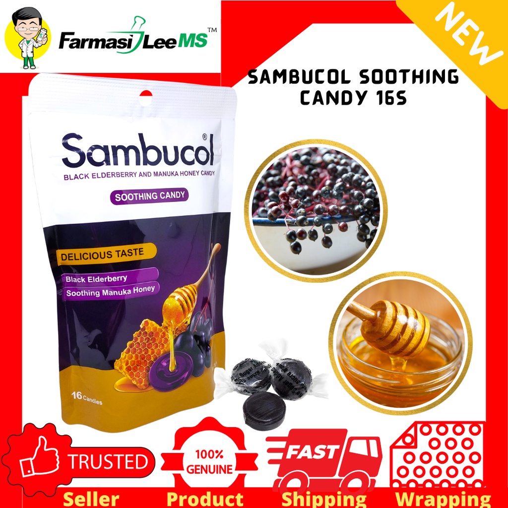 Sambucol Soothing Candy 16S (EXP 11/2025) | Shopee Malaysia