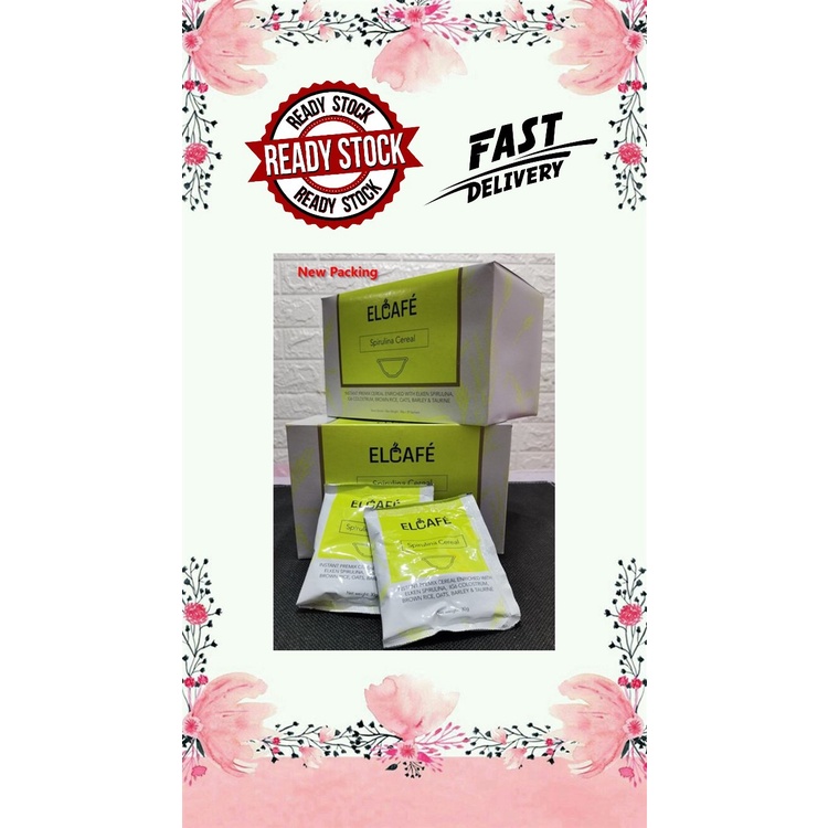 New Packaging! O-YES / ELCAFE Spirulina Cereal 20s | Shopee Malaysia