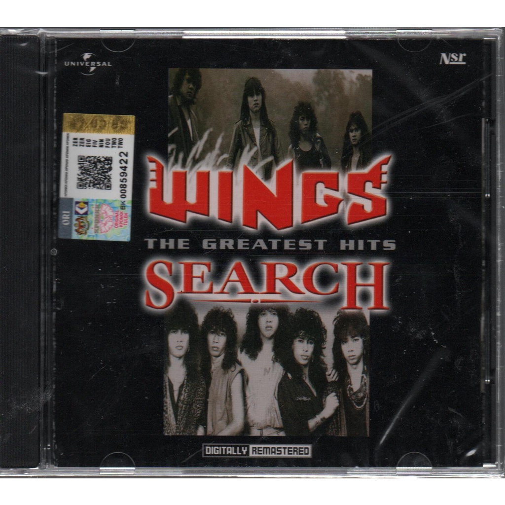 CD Wings & Search : The Greatest Hits Volume I (15 Lagu-Lagu ...