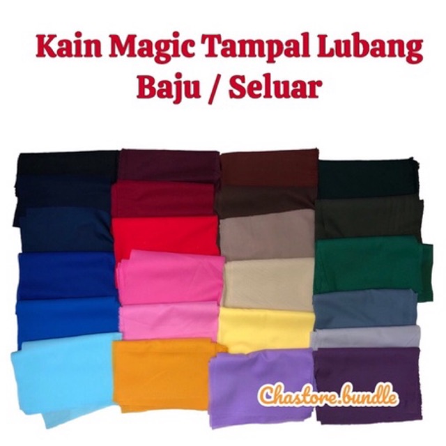 KAIN MAGIC TAMPAL PINHOLE / LUBANG BAJU / SELUAR / JEANS KOYAK FABRIC ...