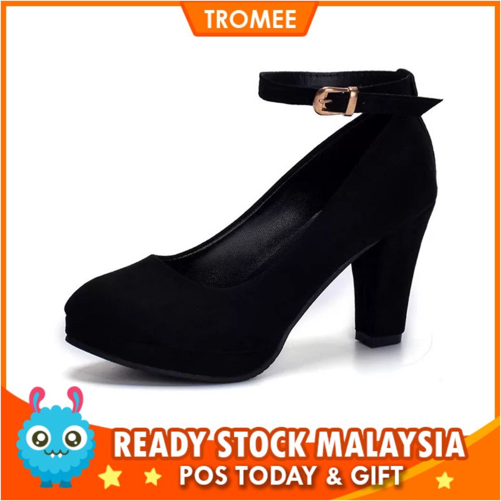 TROMEE 8117 Purujit Women's High Heels Shoes Kasut Tinggi Wanita | Shopee Malaysia