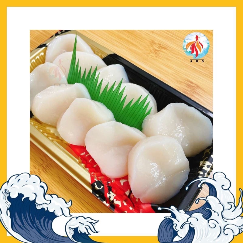 🇯🇵Japan Sashimi Grade Scallop 150g Allo Ha Seafood | Shopee Malaysia
