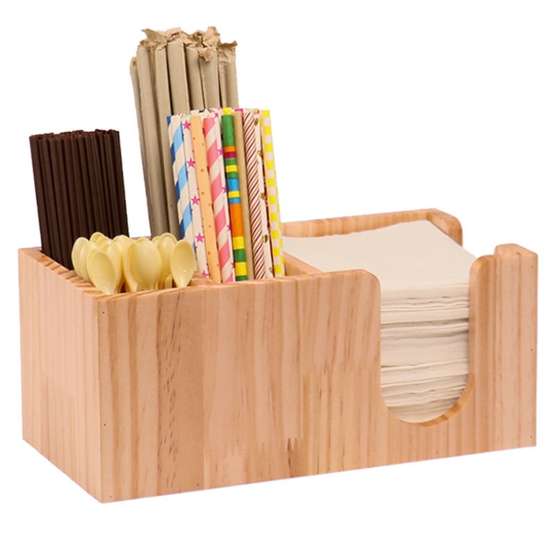Disposable Coffee Tea Shop Cup Holder Cup Puller Bar Supplies Tissue ...