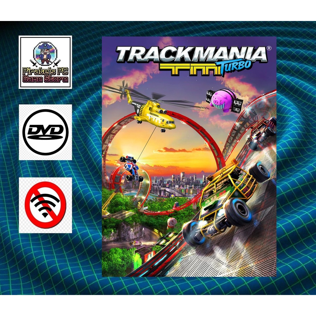 (PC DVD) Trackmania Turbo | Shopee Malaysia