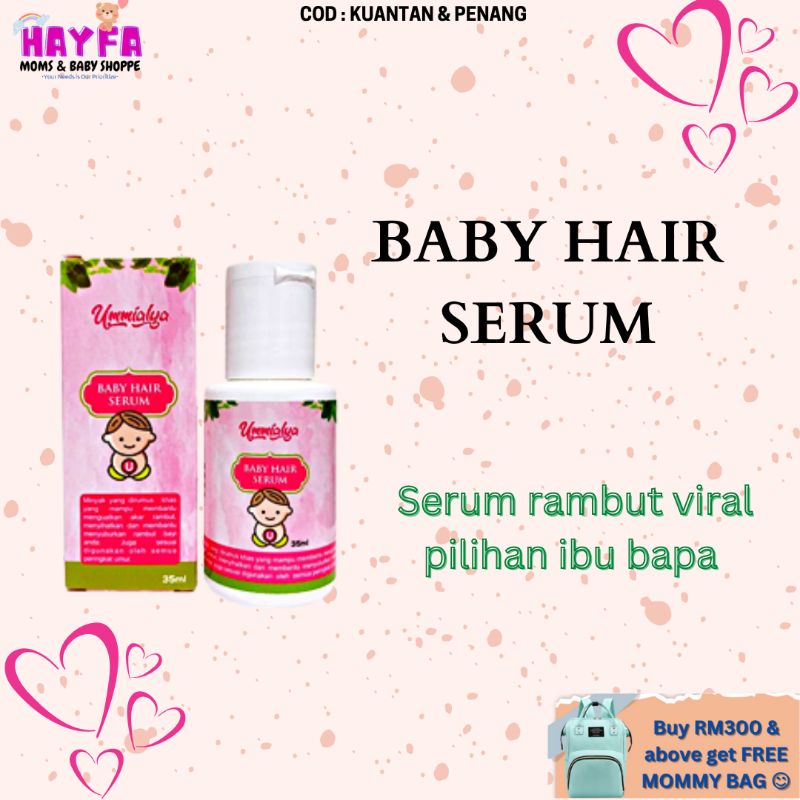 Baby Hair Serum Ummialya | Hair Serum | Minyak Rambut | Shopee Malaysia