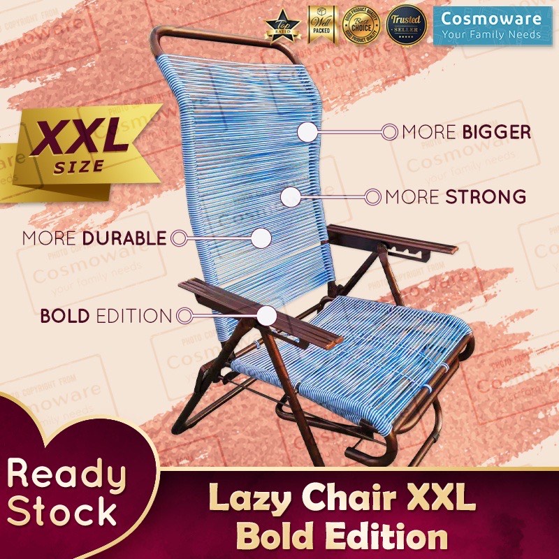 Lazy Chair XXL Size Bold Edition 2021 / Kerusi Malas Saiz XXL [READY ...