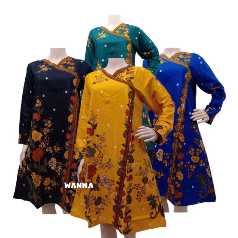 Beautiful BATIK Tunic, The Latest Elegant Women's BATIK Top model ...