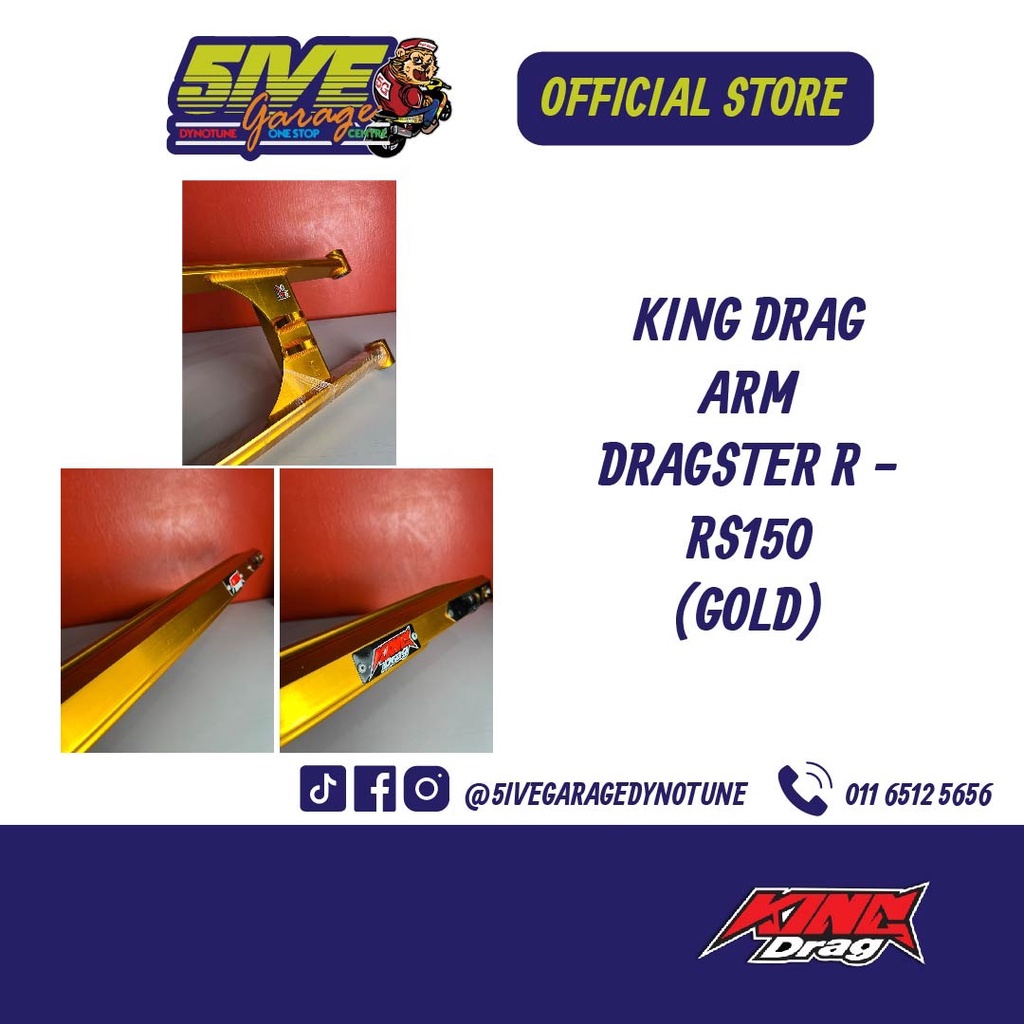 (ORIGINAL)- ARM KING DRAG DRAGSTER R PNP RS150 | Shopee Malaysia