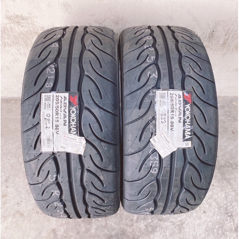 SEMI SLICK TYRE YOKOHAMA ADVAN AD08 205/50/15 ( Last 2pcs ) Made In ...